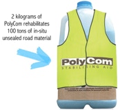 PolyCom Stabilising Aid | Easy Soil Stabilising
